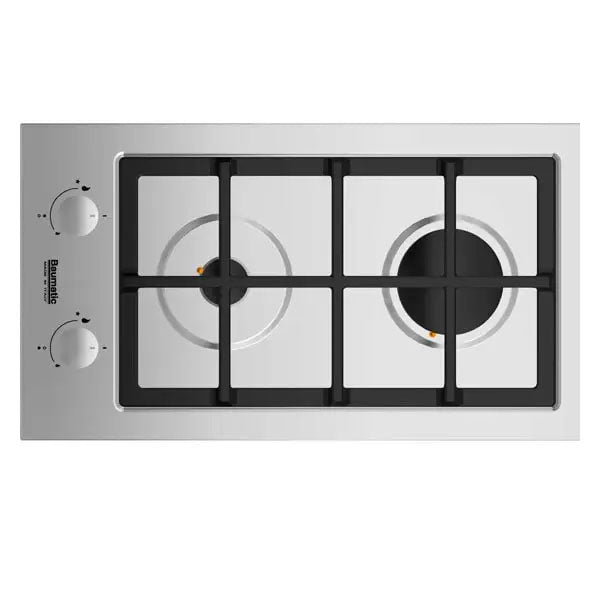 Baumatic Built-in Gas Hob 2 Burner BMEH3GSS-2 30cm in UAE
