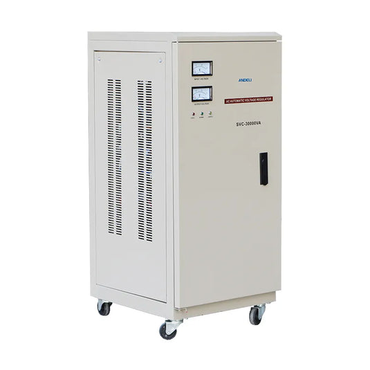 Andeli AC Voltage Stabilizer SVC 30000 VA 30kw Single(1) Phase 220V