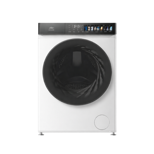 MILLEN 12kg Front Load Washing Machine – Inverter Motor, Large Capacit