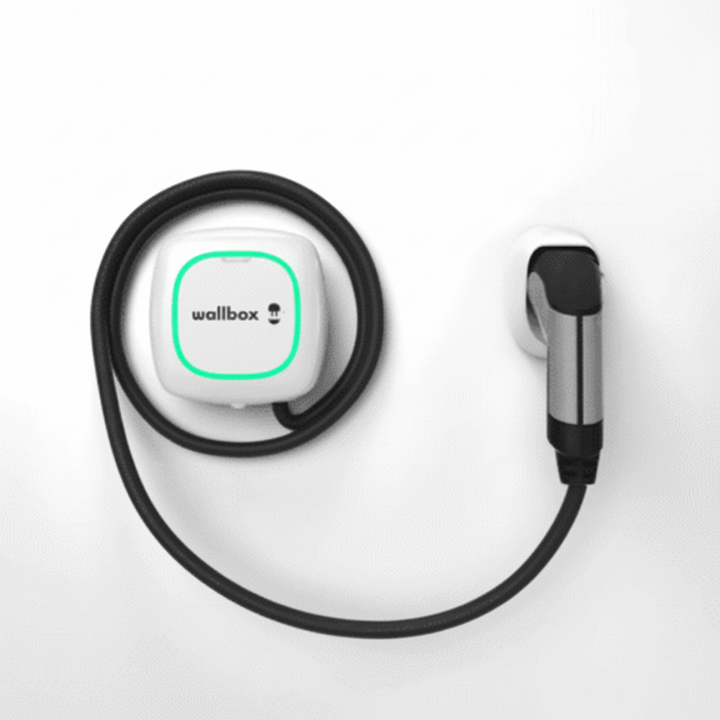 Buy Wallbox Pulsar Max | 22kW | White | Cable | EV Charger UAE | Best ...