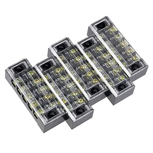 Buy Uxcell 5 Pcs Dual Rows 5 Positions Wire Barrier in UAE